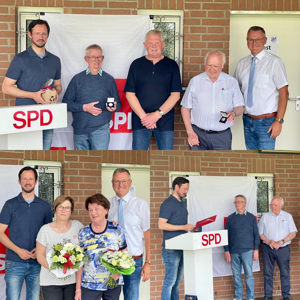 Hohe Ehrung – Willy-Brandt-Medaille für Bernd Sieren und Willi ...